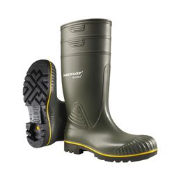 Dunlop Damen Gummistiefel "Acifort Heavy Duty", Gr. 40, gr&uuml;n, Obermaterial: 100% Textilmaterial TEXMAT., Schuhe