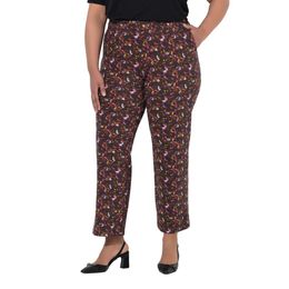 Ulla Popken Schlupfhose in rubinrot | Gr.: 66-68