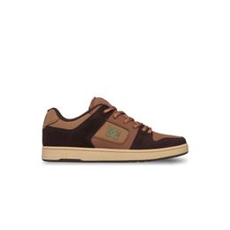 DC Shoes Herren Schn&uuml;rschuh "Manteca", Gr. 14braun, grau, Obermaterial: Leder (Kuh) / Futter: Textil / Au&szlig;ensohle: Gummi., Schuhe