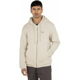 Reell Hoodie "Staple Logo Zip Hoodie" in Wei&szlig; | Gr.: L