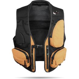 Normani Outdoor Sports Herren Anglerweste Fisher in Coyote | Gr.: S