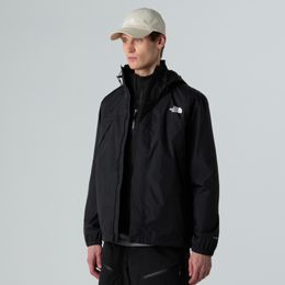 The North Face Herren Funktionsjacke "Antora", schwarz, Gr. XXL, Obermaterial: 100% Nylon, Jacken, mit Windschutzblende, winddicht, wasserdicht,