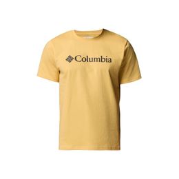Columbia CSC Basic Logo T-Shirt in Gelb | Gr.: XXL