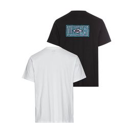 Quiksilver Jungen T-Shirt "CAPTION WRECKERS PACK YOUTH"schwarz (backp, Gr. 10, Obermaterial: 100% Baumwolle, Shirts, Kurzarm-Design, 2er-Pack, aus