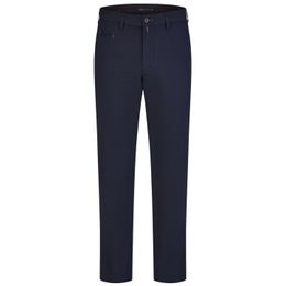 Br&uuml;hl BR&Uuml;HL Herren Chinohose "Norwich", blau, Gr. 54, unifarben, 94% Baumwolle, 6% Elasthan, Hosen, mit Micor-Struktur und High Stretch