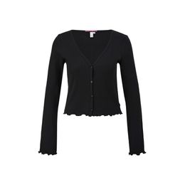 QS T-Shirt in 9999_schwarz | Gr.: L