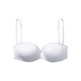 Lascana Damen Multiway-BH, Gr. 80, wei&szlig;, Microtouch, Obermaterial: 80% Polyamid (TACTEL), 20% Elasthan, BHs, mit abnehmbaren, normalen und
