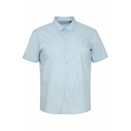 Blend Herren Kurzarmhemd "Kurzarmhemd Herren Hemd", blau, Gr. XXXL, Obermaterial: 98% Baumwolle CO. 2% Elasthan EL., Hemden