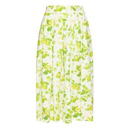Vera Mont Sportiver Rock mit Gummizug in Green/Yellow | Gr.: 36