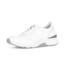 Gabor Damen Sneaker "Sneaker low", Gr. 41, wei&szlig;, Schuhe