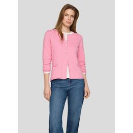 Rabe Damen Strickpullover "Pullover", pink, Gr. 46, unifarben, 100% Kaschmir, Pullover