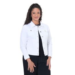 Angel of Style Jeansjacke in white denim | Gr.: 42