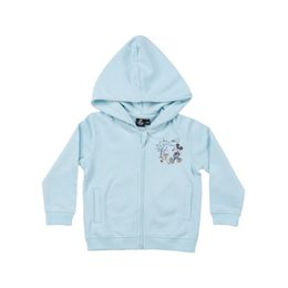 Disney Mickey Mouse Sweatjacke Kapuzenpullover mit Rei&szlig;verschluss Hoodie in blau | Gr.: 62/68