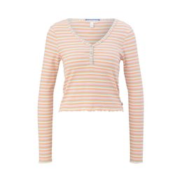 QS T-Shirt in 21G0_mango | Gr.: XL