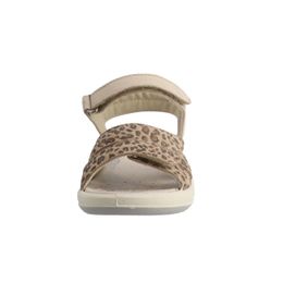Lurchi M&auml;dchen Sandale "Lurchi Fiori", Gr. 38, beige, Leder, unifarben, Schuhe