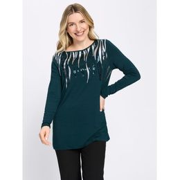 Sieh an! Longshirt in petrol | Gr.: 52