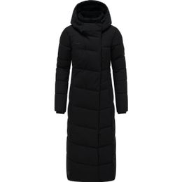 Ragwear Damen Steppmantel "Pavla Extralong", schwarz, Gr. XS, Oberstoff: 100% Polyester. Futter: 100% Polyester. Wattierung: 100% Polyester.