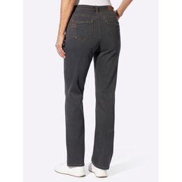 WITT WEIDEN 5-Pocket-Jeans in anthrazit-grey-denim | Gr.: 38