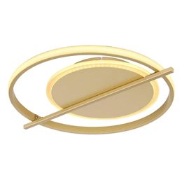 Globo Lighting Deckenleuchte gold Ma&szlig;e (cm): B: 36 H: 5 &raquo; H&ouml;ffner