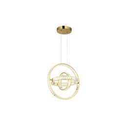 Globo Lighting H&auml;ngeleuchte gold Ma&szlig;e (cm): B: 40 H: 130 &raquo; H&ouml;ffner