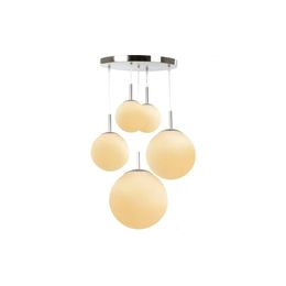 Globo Lighting H&auml;ngeleuchte silber Ma&szlig;e (cm): H: 90 &Oslash;: 50 &raquo; H&ouml;ffner