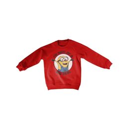 Minions Kinder Sweatshirt in Rot | Gr.: 4