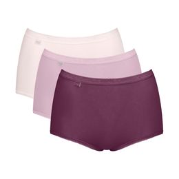 Sloggi Damen Maxislip "Basic+ Maxi", Gr. 38, bunt, Single Jersey, Obermaterial: 95% Baumwolle, 5% Elasthan, Unterhosen, perfekter Sitz, Cotton-Mix,