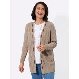 WITT WEIDEN Strickjacke in sesam | Gr.: 36