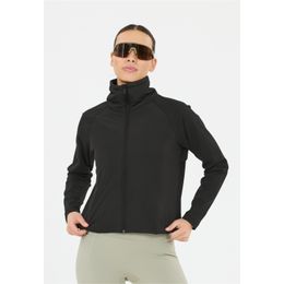 ENDURANCE ATHLECIA ATHLECIA Damen Laufjacke "Ayanda V2", schwarz, Gr. 46, unifarben, 100% Polyester, Jacken, mit 4-Wege-Stretch