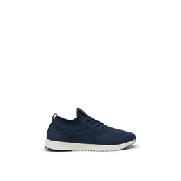 Marc O'Polo MARC O'POLO Herren Sneaker "aus recyceltem Polyester", Gr. 47, blau, Obermaterial: 97% Polyester, 3% Elasthan, unifarben, Schuhe