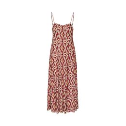 Only Kleid 'ONLStacy Mikasi' Damen Gr&ouml;&szlig;e 36 khaki / weinrot / dunkelrot / wei&szlig; Sommerkleid