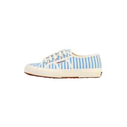 Superga Schn&uuml;r-Sneaker mit Streifenmuster Wei&szlig; | Gr.: 38