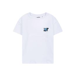 SATURNDAY T-Shirt mit Herz-Stickerei in Wei&szlig; | Gr.: 122