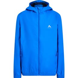 McKINLEY Jungen Regenjacke "KI.-REGENJACKE KEREOL III J", blau, Gr. 116, Obermaterial: 100% Polyamid, Jacken, f&uuml;r Kinder, mit sportlichem Design, aus