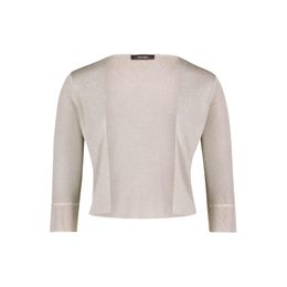 Vera Mont Strickbolero ohne Verschluss in Silver/Beige | Gr.: XL