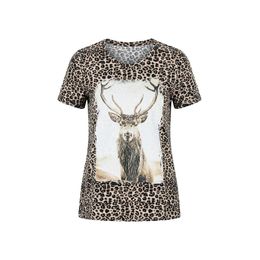 Ulla Popken Shirt in camel | Gr.: 54-56