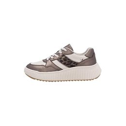 Rieker Rock &ndash; Niedrige Sneaker aus Leder Beige | Gr.: 39