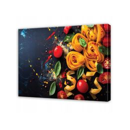 WALLARENA Leinwandbild Fahren in Orange | Gr.: 40 x 30 cm