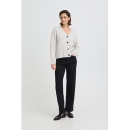 Ichi Langarm IHBALING Loose fit in Light grey melange | Gr.: XXL