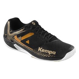 Kempa Kinder Hallenschuh "Hallen-Sport-Schuhe Wing 2.0", Gr. 7, schwarz, Obermaterial: 100% Textilmaterial TEXMAT., Schuhe