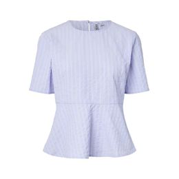 Pieces Oberteil mit kurzen &Auml;rmeln in Pastel Lilac | Gr.: S