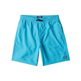 Billabong Kinder Badeshorts "All Day Layback", blau, Gr. 12, Obermaterial:100% Polyester., Badehosen