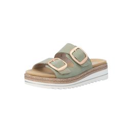Remonte Espadrilles Pantoletten in Gr&uuml;n | Gr.: 42