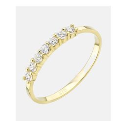 Vanlere Eternity-Ring aus 375 Gelbgold mit Zirkonia | Gr.: 54