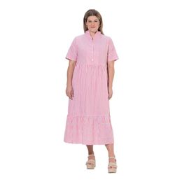 Ulla Popken Kleid in mohnrot | Gr.: 62/64