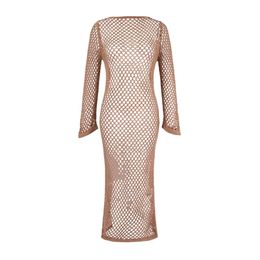 Trendyol Kleid Damen Gr&ouml;&szlig;e 40 braun