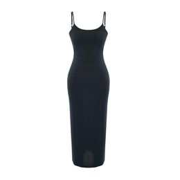 Trendyol Kleid Damen Gr&ouml;&szlig;e 36 grau Sommerkleid