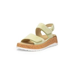 vitaform Veloursleder Sandaletten in limoncello | Gr.: 40