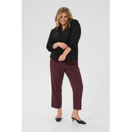 Kaffe curve Bluse langarm KCmaia A-shape in Black Deep | Gr.: 46