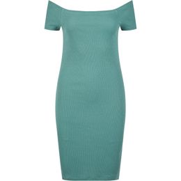 Urban Classics Kleid Damen Gr&ouml;&szlig;e 40 petrol Sommerkleid